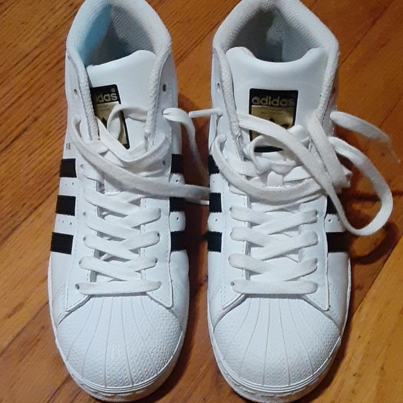 adidas | Shoes | Adidas Pro Model High Tops | Poshmark